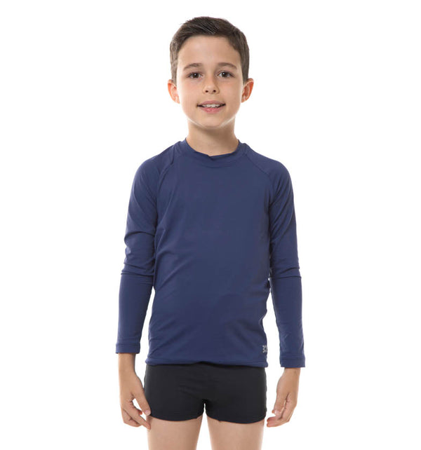 Camiseta UVPRO Infantil Marino UV LINE – UV Line Perú